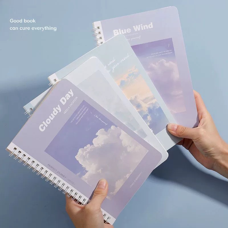 Thick A5 Spiral Notebook 60 Sheets Binder Notebook Student Line ...