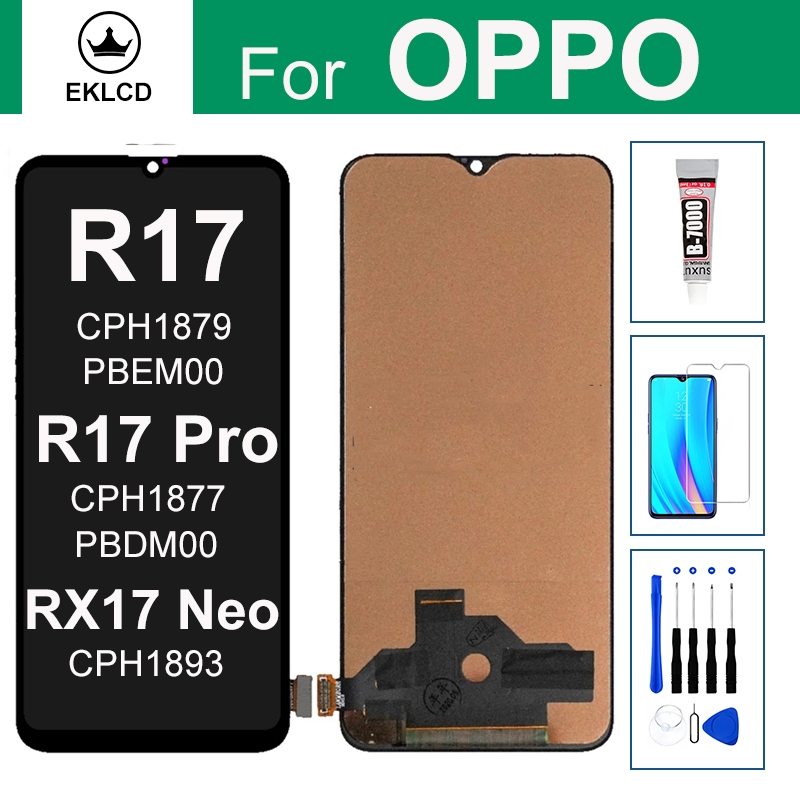LCD For OPPO R17 RX17 Pro Neo CPH1879 PBEM00 Display Touch Screen ...