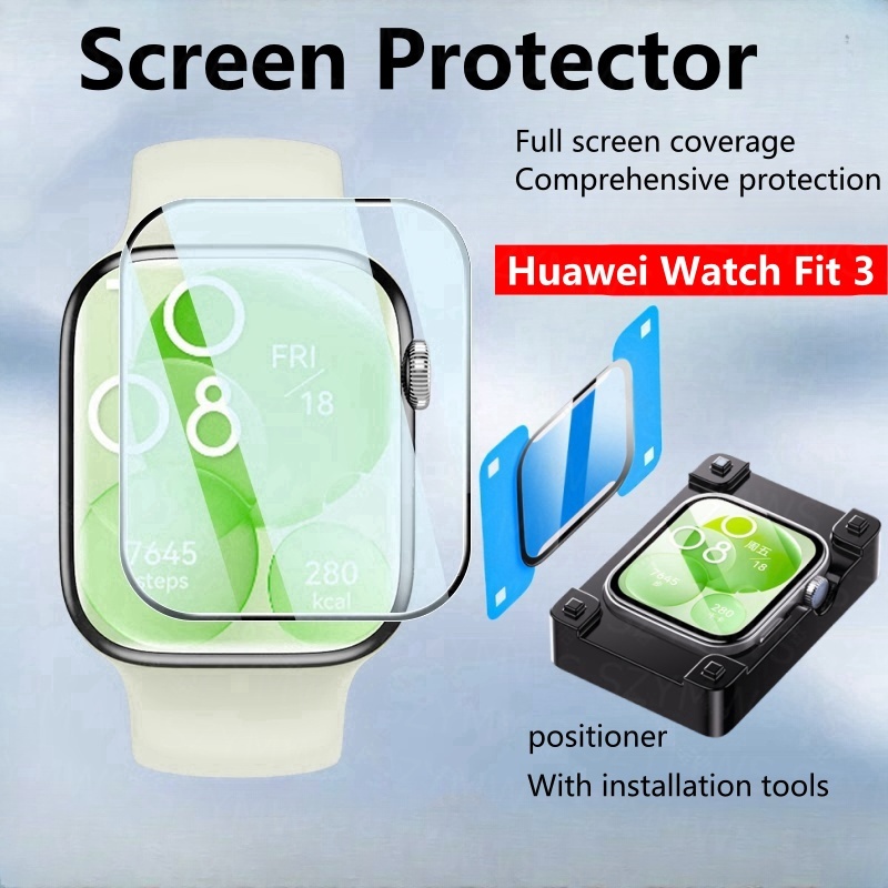 Screen Protector For Huawei Watch Fit 3 Film Full Coverage Film For ...
