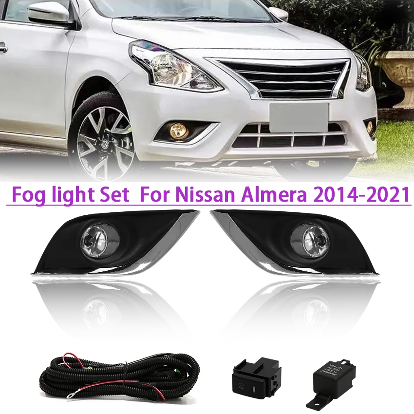 Nissan Almera Fog Lamp Set Fog Light Almera Assembly Complete Set 1 ...