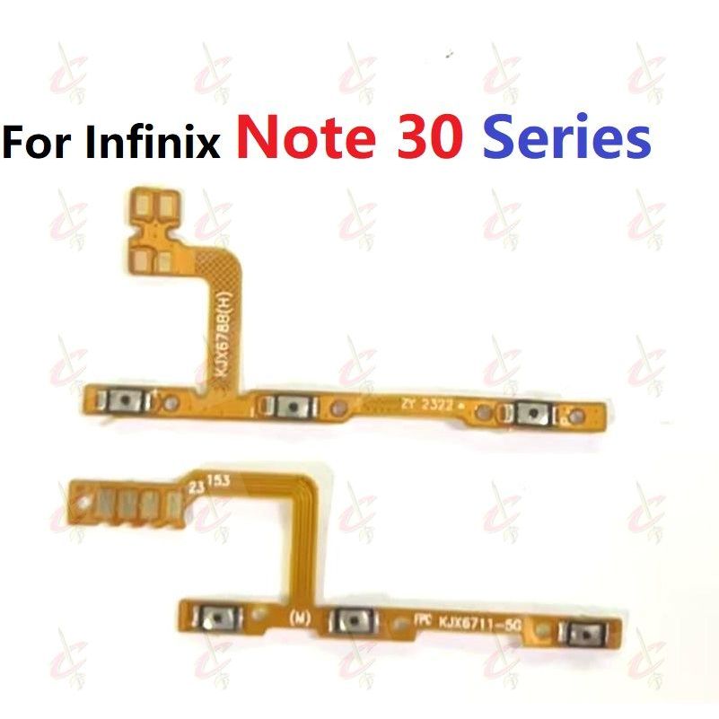 Power on off volume button flex for Infinix Note 30 Pro 4G 5G VIP 30i ...
