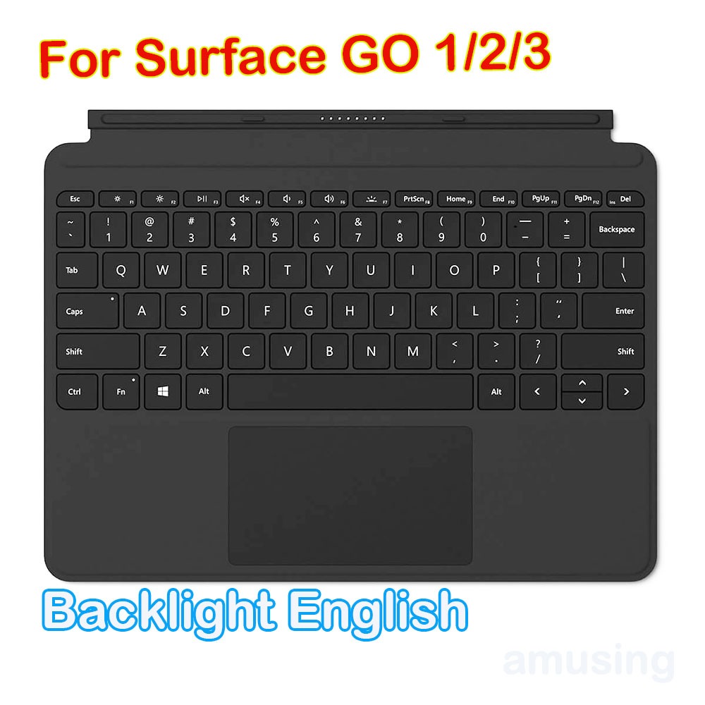 Used 85% New Microsoft Surface Type Cover Keyboard Backlight with Touch ...