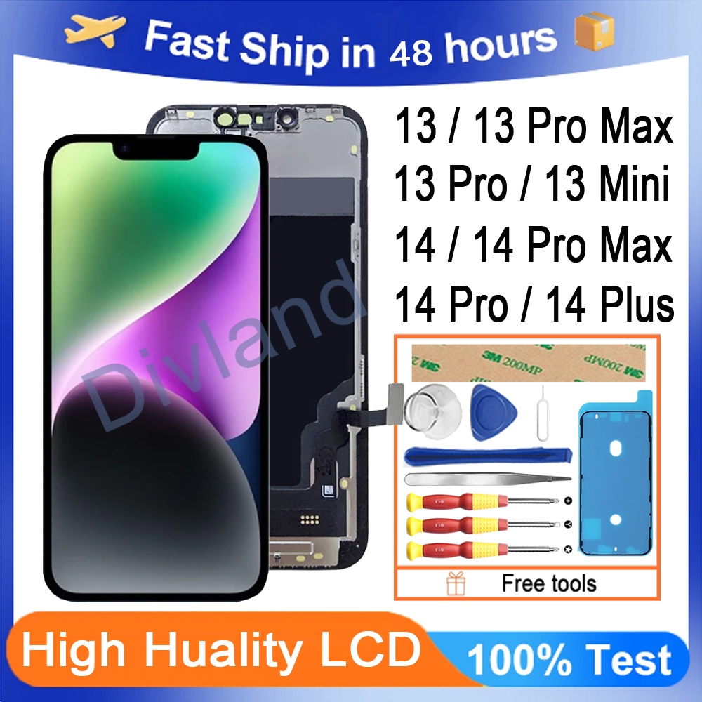 New Display For IP 13 14 13 Pro 13 Mini 14 Pro 13 Pro Max 14 Pro Max ...