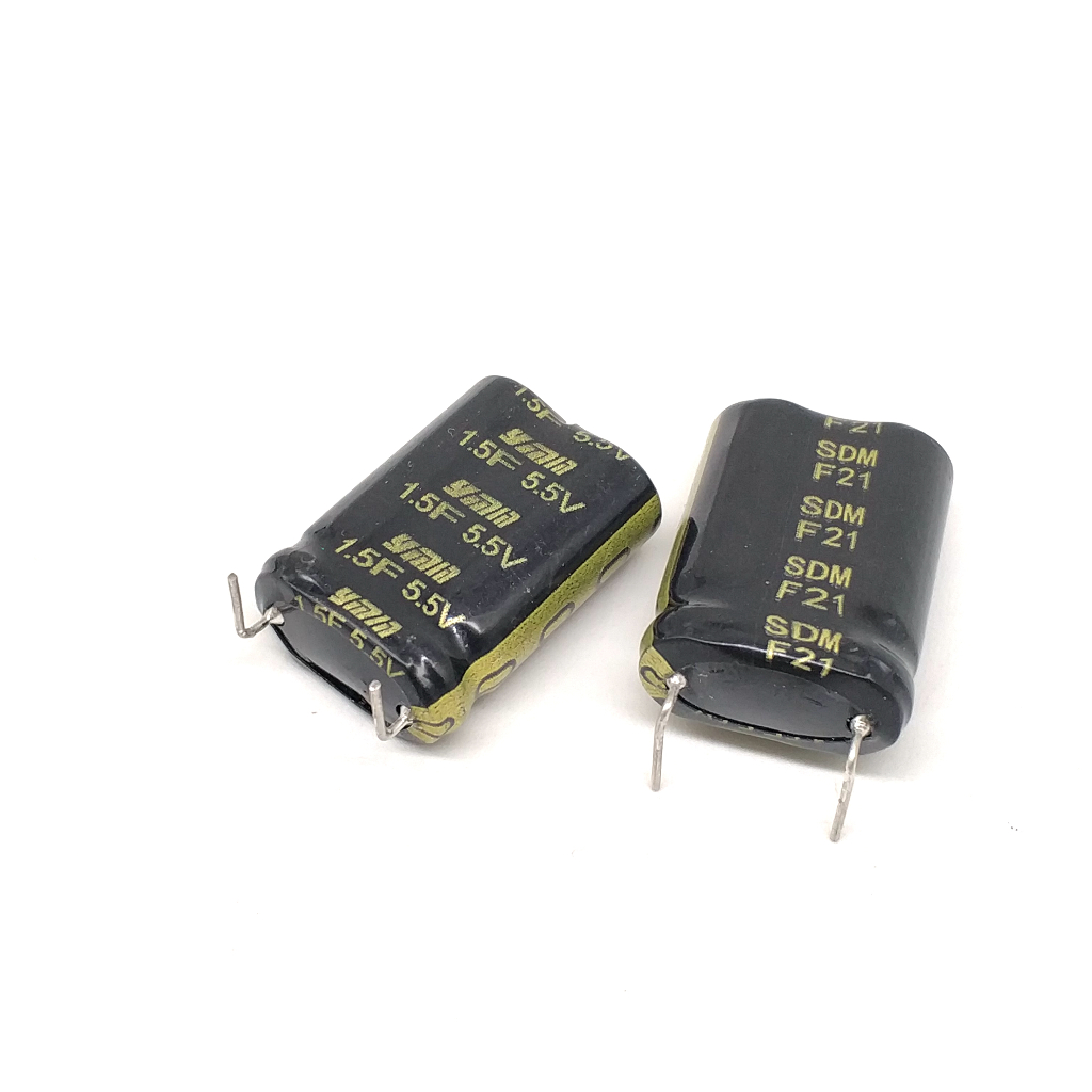 2pcs 5.5V1.5F Driving Recorder Memory Data Screen Capacitor Combined ...