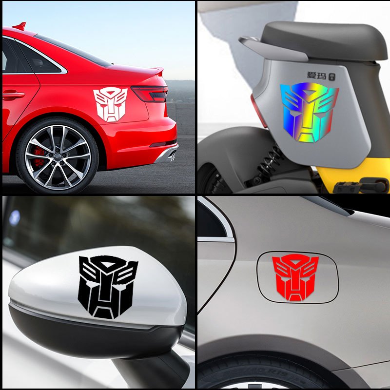 Transformers Car Sticker Car Reflective Sticker Fuel Tank Cap Sticker ...