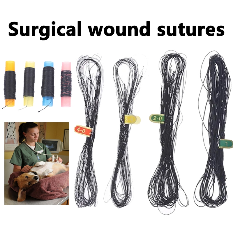 Livestock veterinary suture thread Animal suturing line for pig cow ...