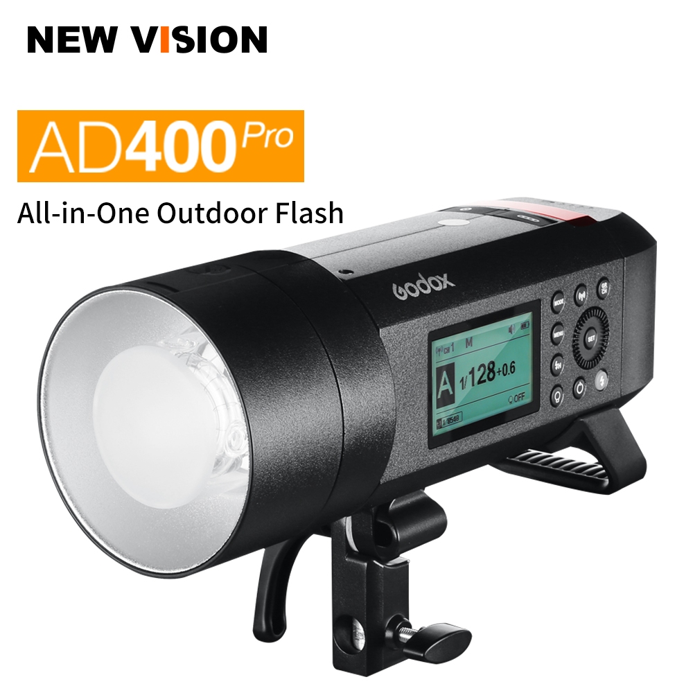 Godox AD400 Pro WITSTRO All-in-One Outdoor Flash AD400Pro Li-on Battery ...