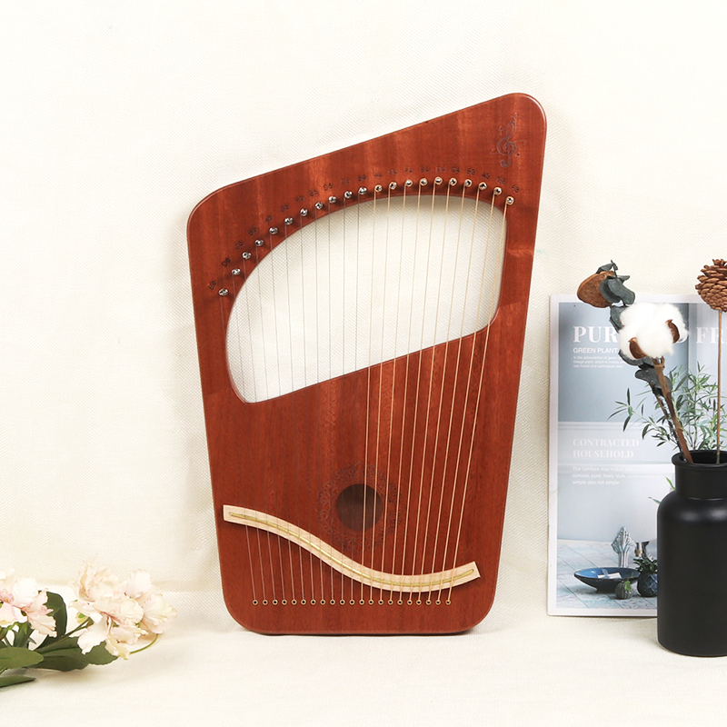 21 String Lyric Trapezoidal Handheld Harp for beginners to learn ...