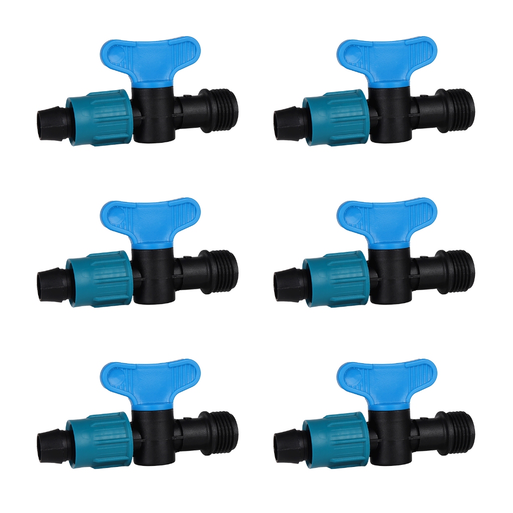 Garden 1/2" Male Thread To 16mm Drip Irrigation Pipe Fitting Irrigation ...