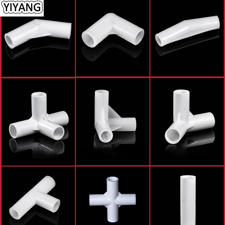 PVC Fitting White Pipe Joint Connector Penyambung Paip/Conduit/ 3Way ...
