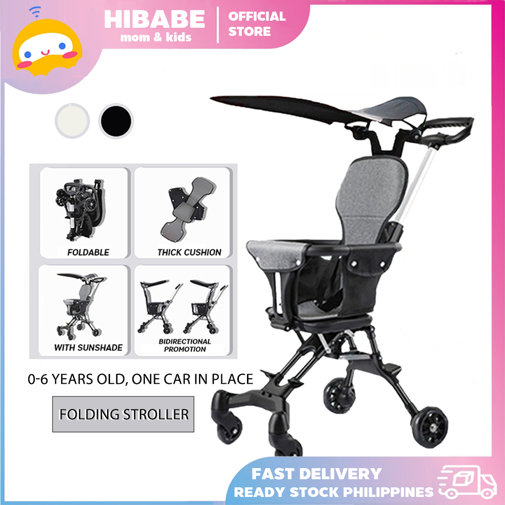 0-36months-4wheels Folding baby stroller lightweight two-way stable ...