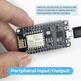 KLYSTR NodeMcu ESP8266 WiFi Development Board Starter Kit for IoT Breadboard Wifi Sensor Module ...