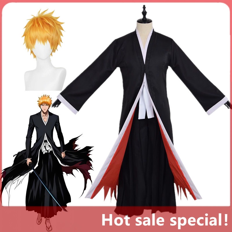 Kurosaki Ichigo Costume cosplay Anime Costume Death God Millennium ...