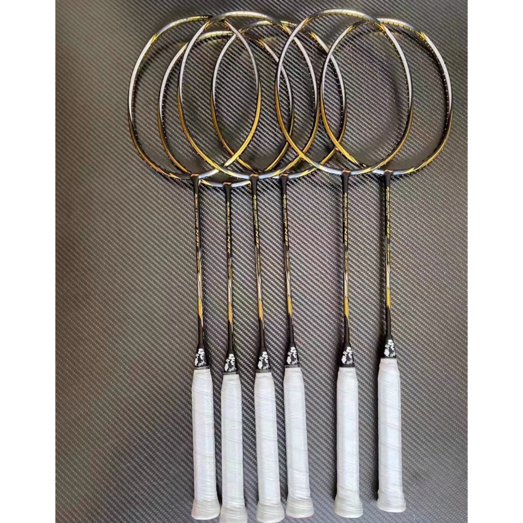 【Ready Stock】Li Ning Badminton Racket N9II Black gold Fu Haifeng ...