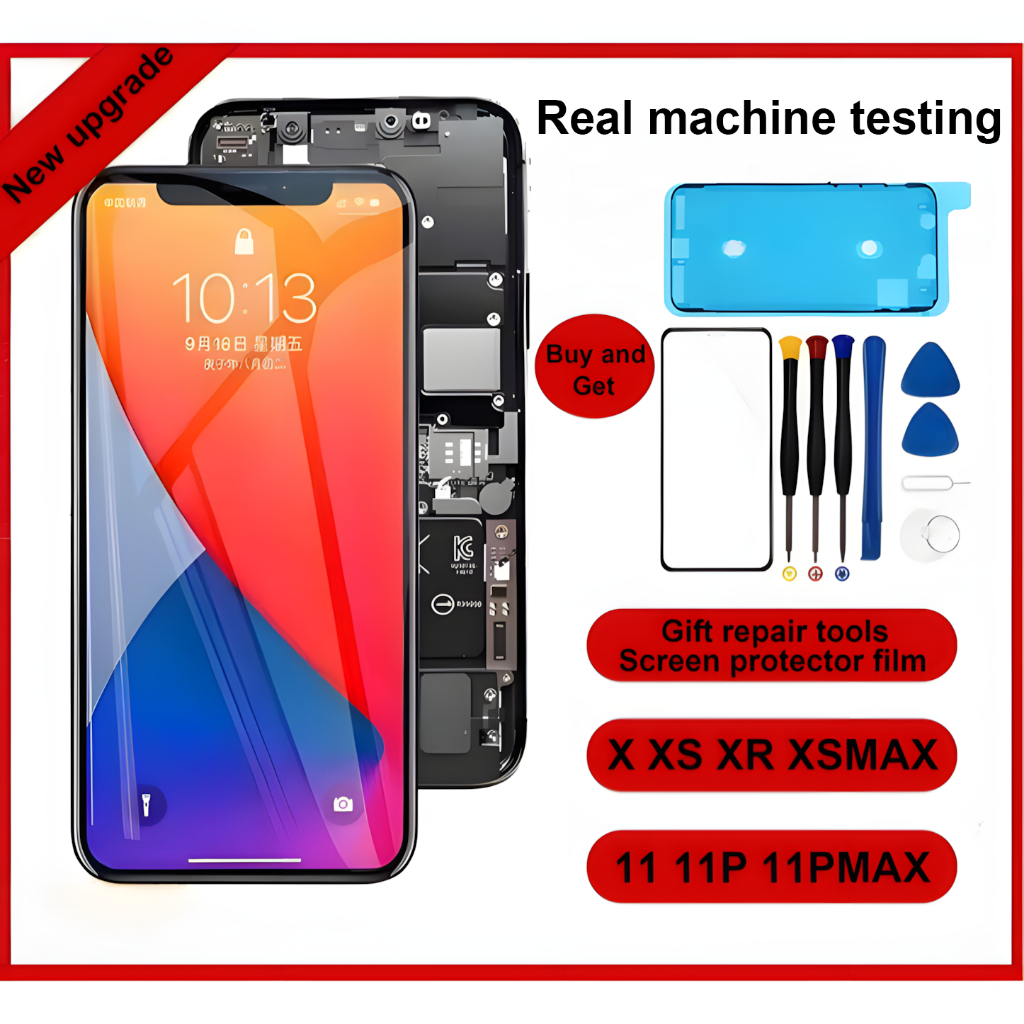 For iPhone X XR XS XSMAX 11 11Pro 11PMAX LCD Display Touch Screen ...