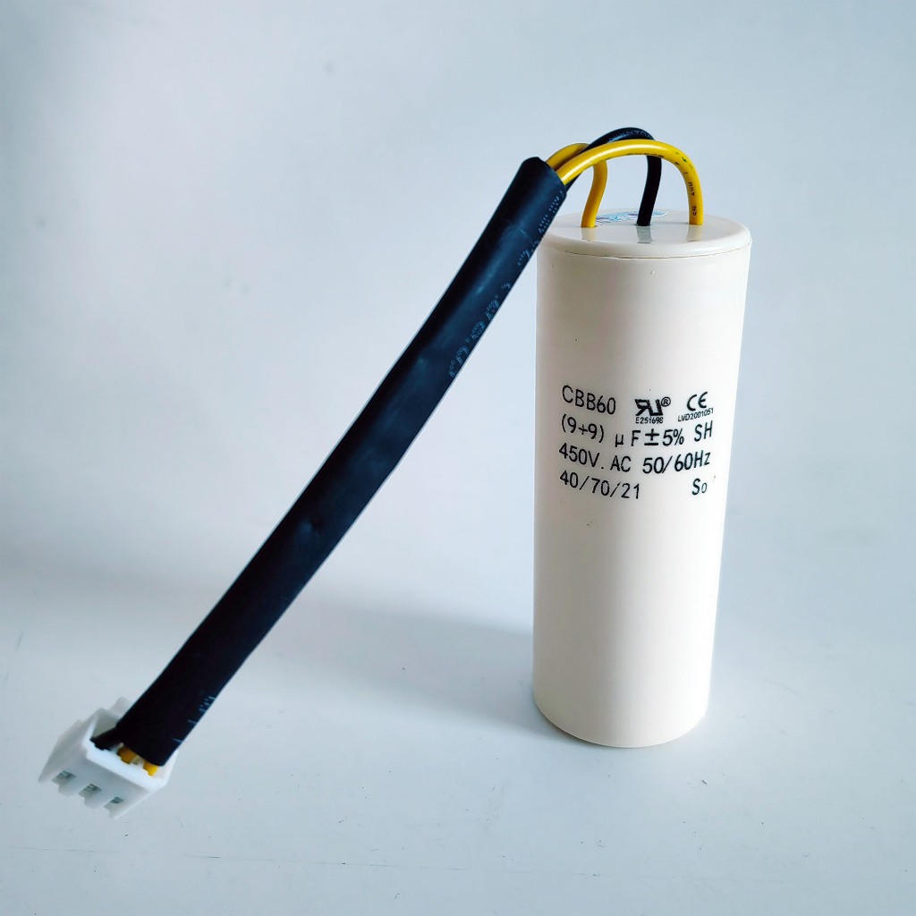 Cbb60 9+9uF 5+5uf Channel Gate Motor Capacitor DZ5DZ6dz7 Channel Gate ...