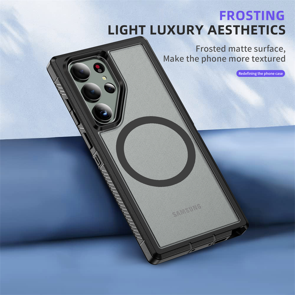 Frosting Clear Shockproof Phone Case For Samsung S23 Ultra Casing ...