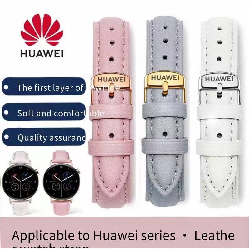 20mm/22mm original genuine leather watch strap suitable for Huawei GT4 ...