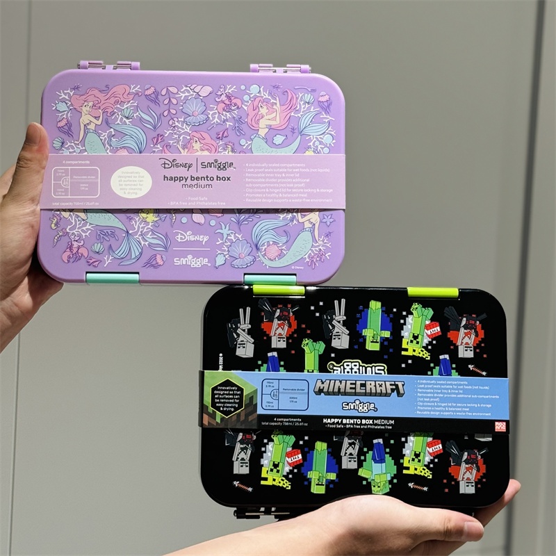 [READY STOCK] [ORIGINAL] Smiggle Disney Princess Happy Medium Bento ...