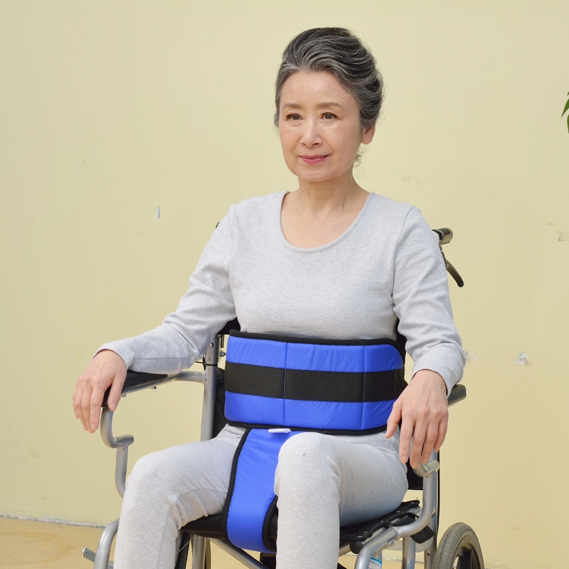 Wheelchair Restraint Belt T-Shaped Waist Bandage Non-Slip Chair Seat ...