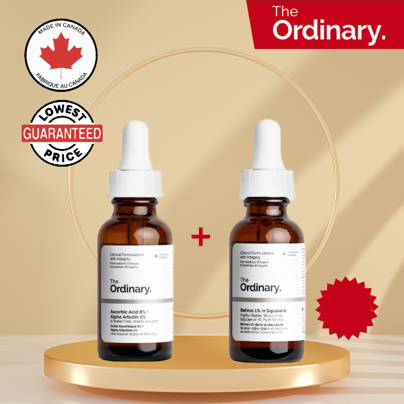 The Ordinary Repair & Anti-aging Serum / Vitamin C & Retinol / Morning ...