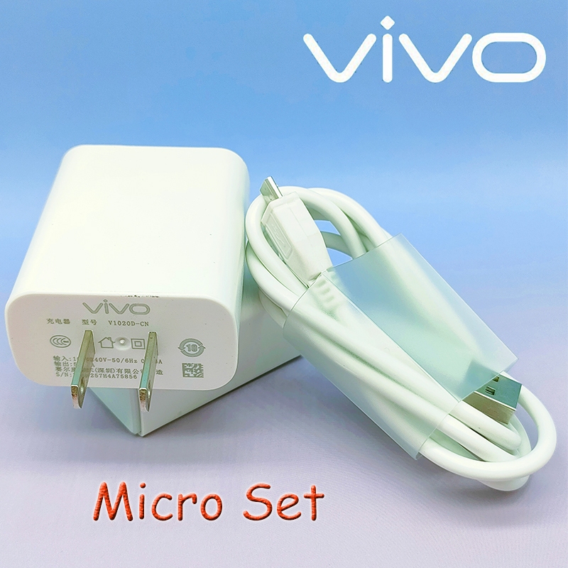 FOR VIVO Charger Fast Charger 25W Micro USB+Type C Cable 2IN1 Adapter ...