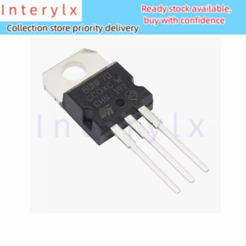 1pcs/lot In-Line STP80NF70 80NF70 TO-220 MOS Tube 80A 70V N Channel Triode | Shopee Philippines