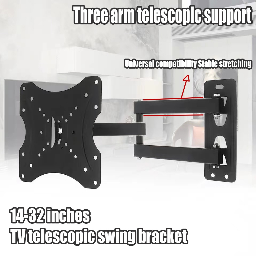 Swivel Wall Mount Bracket for 14 to 42 inch LCD/LED TV | Shopee Philippines