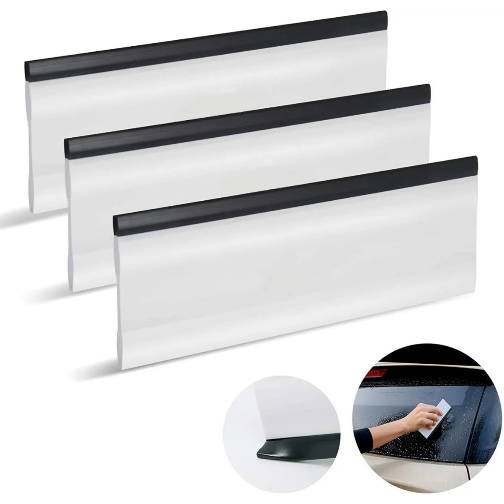 6inch Long Vinyl Wrap Squeegee Carbon Fiber Scraper Window Film Tint ...