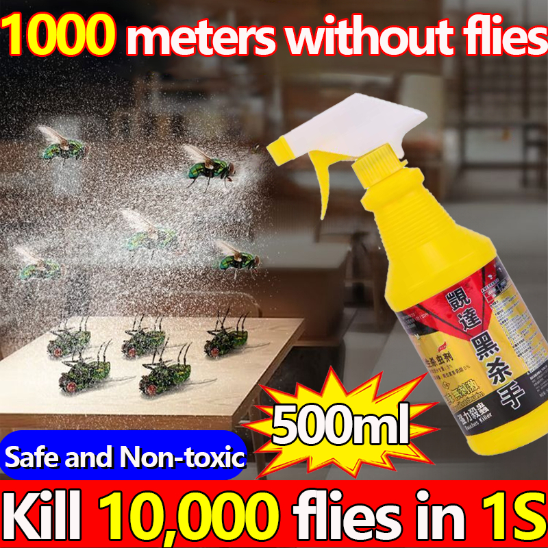 500ml Fly Killer spray Efficiently kill flies Household fly killer ...