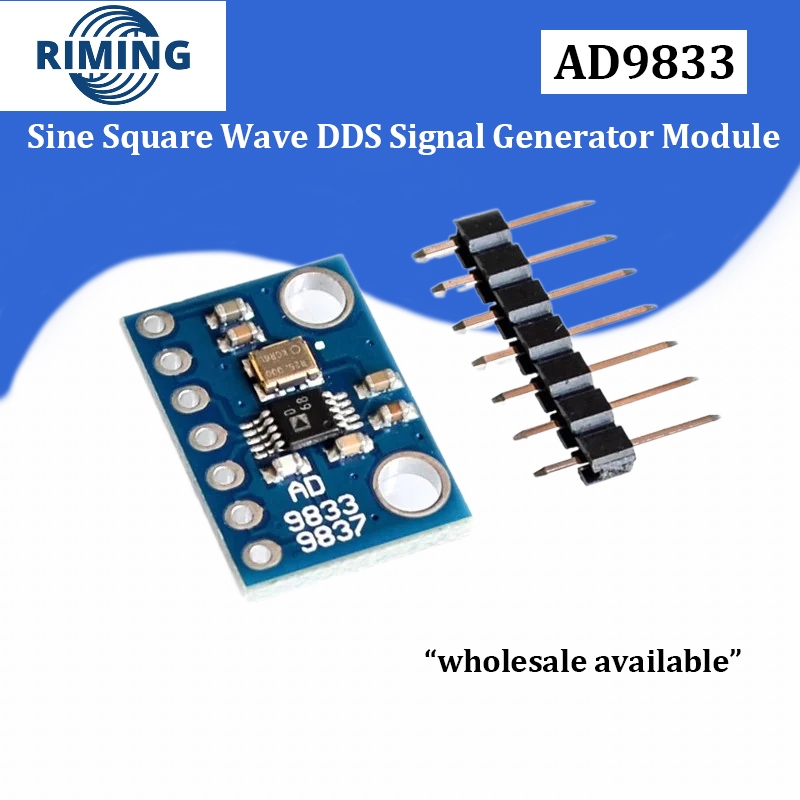 AD9833 Programmable Microprocessors Serial Interface Module Sine Square Wave DDS Signal ...