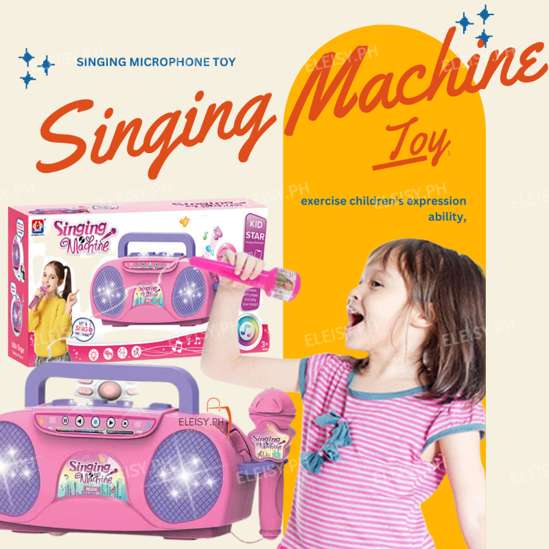 Singing Machine Portable Toddler Sing Along Toy for Party Birthday ...