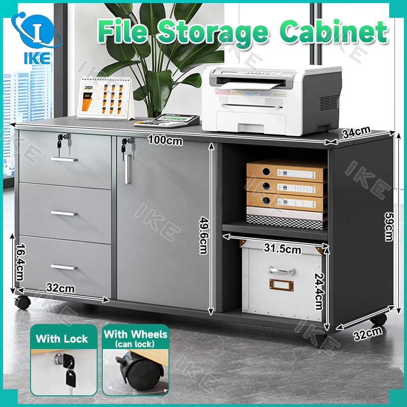 File Cabinet With Lock Lockable Office Cabinet With Pulley Locker Data ...