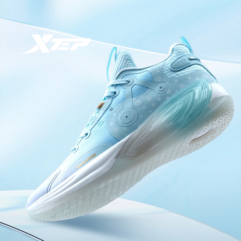 XTEP SHARK 1.0 Men Low-Top Basketball Shoes Wear-Resistant Cushioning ...