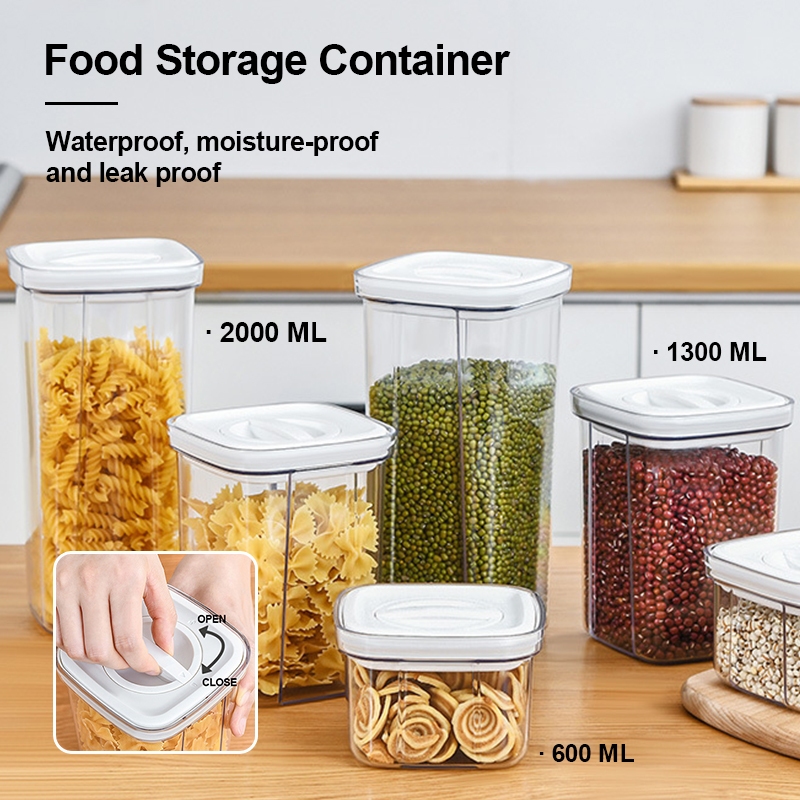 Sweet House Food Storage Organizer Airtight Container with Cover Keep ...