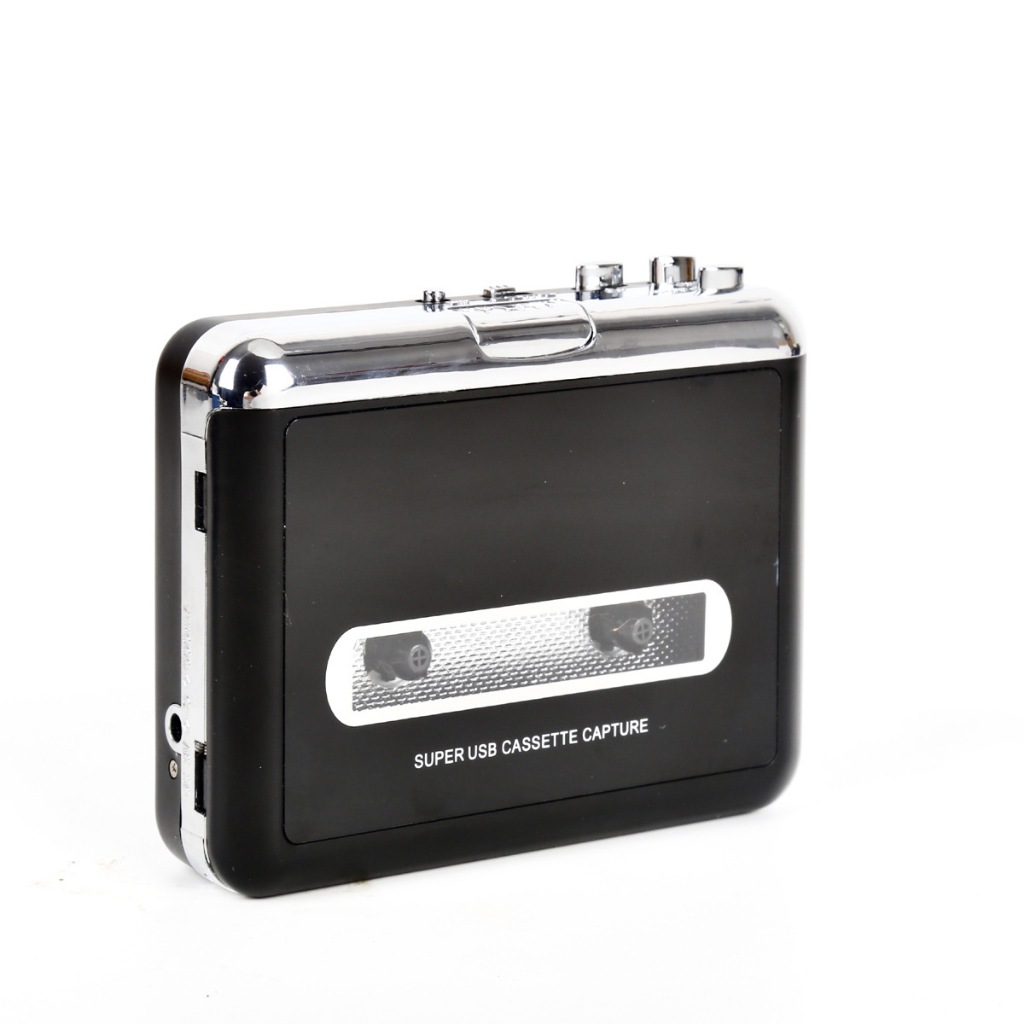 USB Capture Radio Player Portable Tape to MP3 Converter Capture Audio ...
