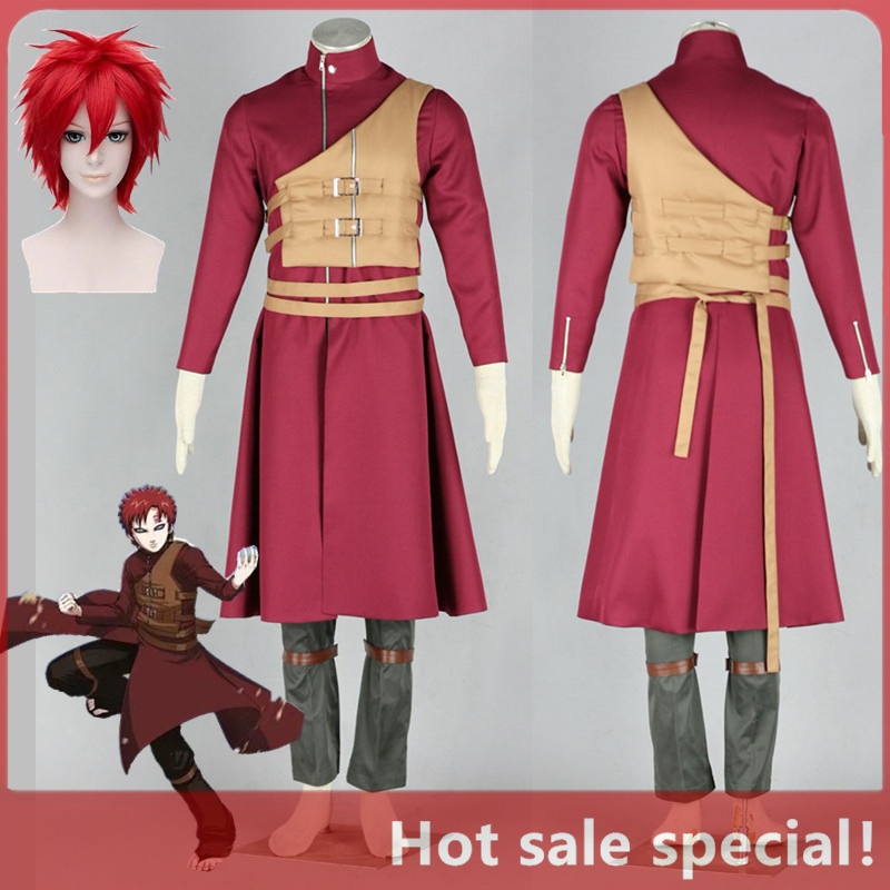 Gaara cosplay Anime Costume Japanese Animation Naruto cosplay Costume ...