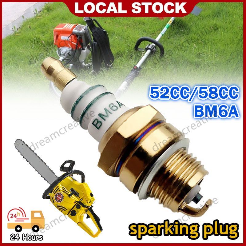 Spark Plug BM6A for 2-stroke Small Gas Engine GX35 TD40 CG411 EC04 ...