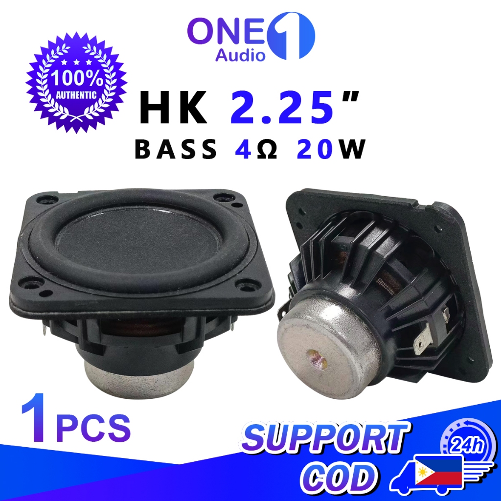 OneAudio HK Bass Speaker 2.25 inches 4Ω 20W Subwoofer Neodymium Mag ...