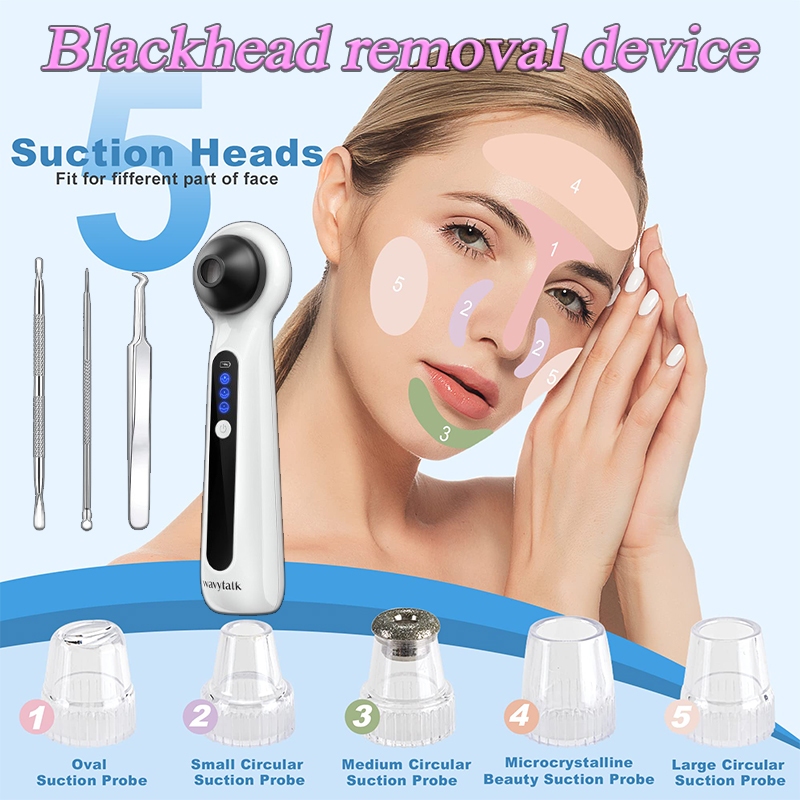 5 Tips Remove blackheads remove pores acne vacuum suction facial beauty ...