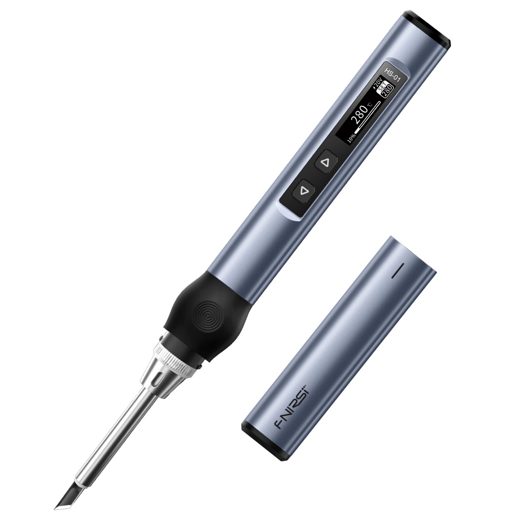FNIRSI HS-01 Adjustable Temperature Soldering Iron DC 24V 80-420 ...