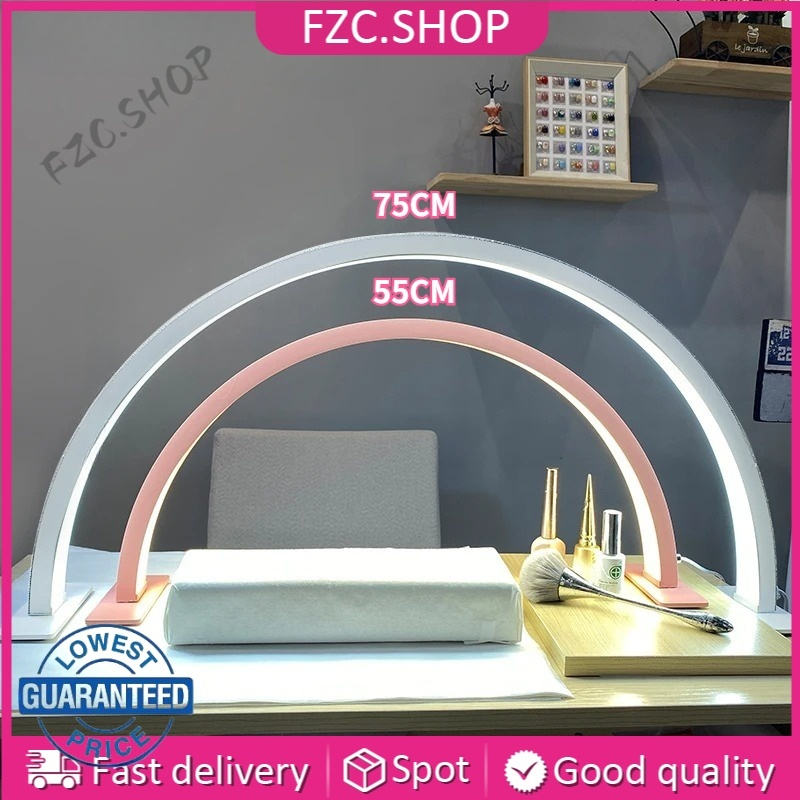 Half Moon Light With Rhinestone 36W Desktop LED Light 3000K‑6500K Half ...