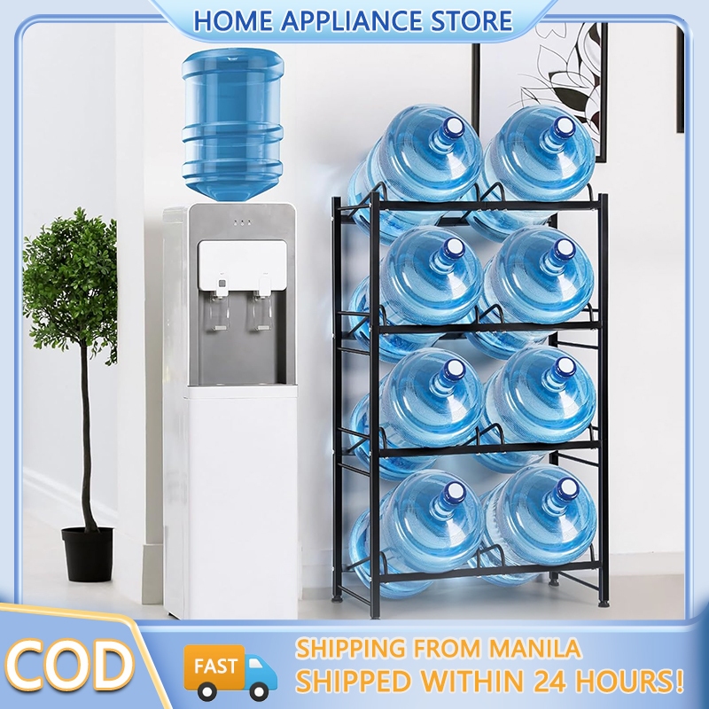 Gallon Water Rack 3/4/5 Tier Heavy Duty Water Rack Bucket Rack Home ...