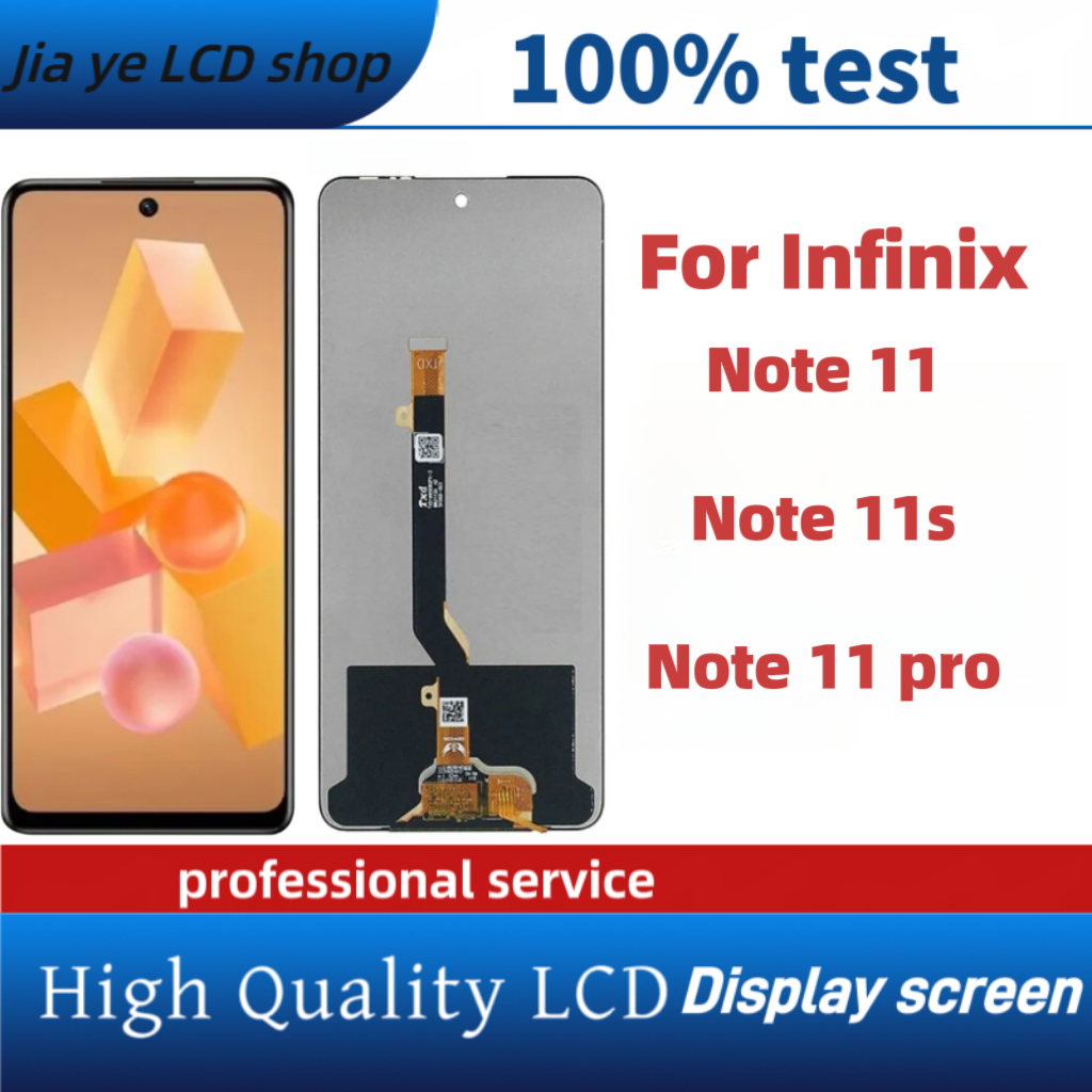 Original LCD For Infinix Note 11 (X663B) Note 11S (X698) Note 11 Pro ...