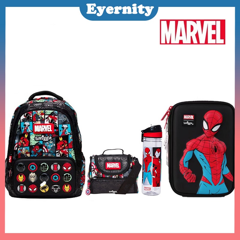 New Smiggle MARVEL Backpack Boys backpack for primary Marvel Same Style ...