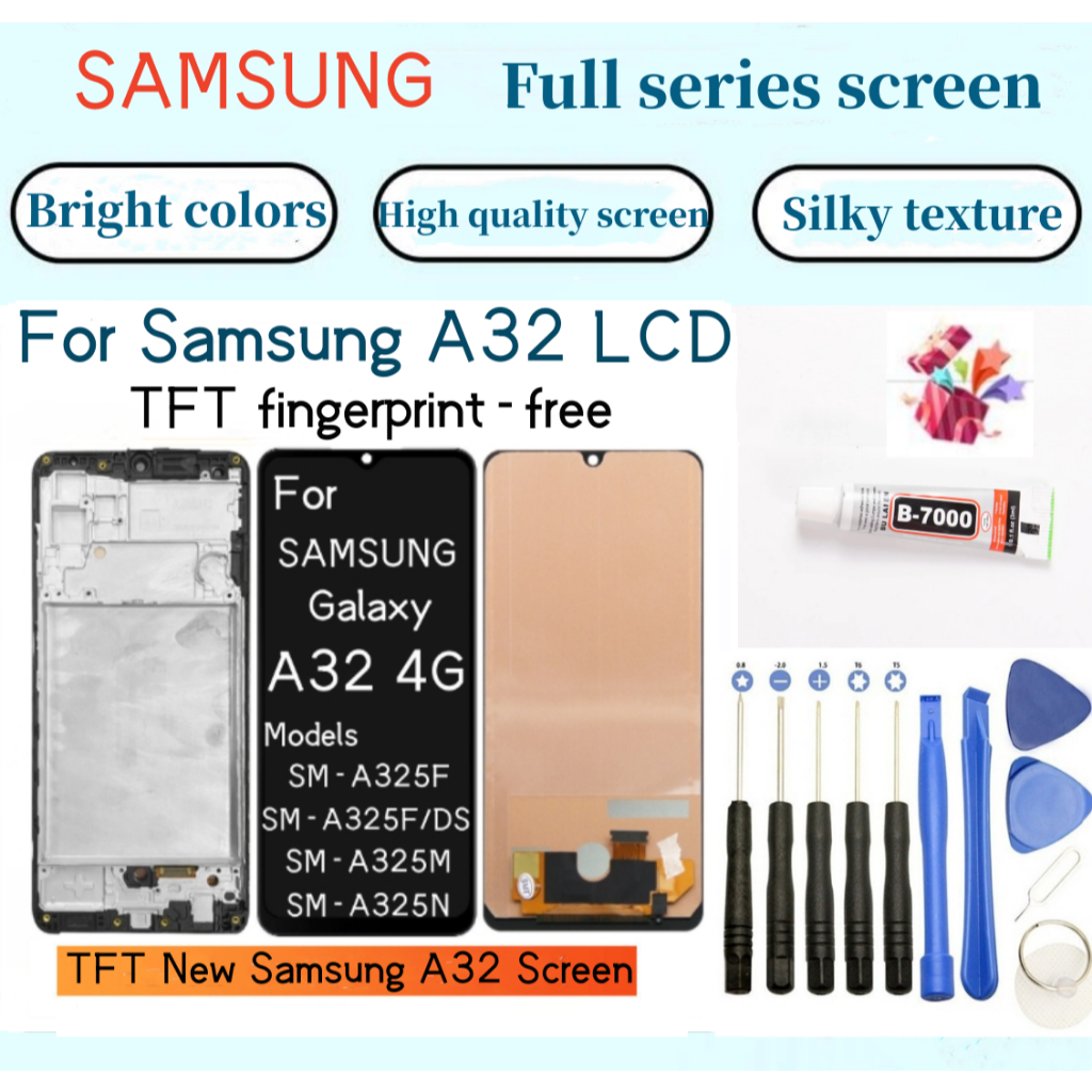 Brand New Samsung Galax A32 4G LCD Display for A32 SM-A325F/DS Screen ...