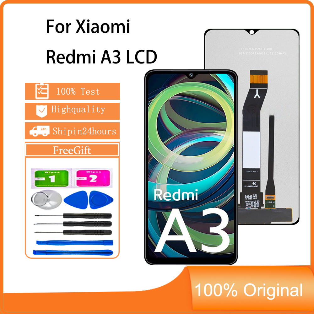 For Redmi A3 A3+ A4 5G A3 Pro A3x LCD Display Touch Screen Replacement ...