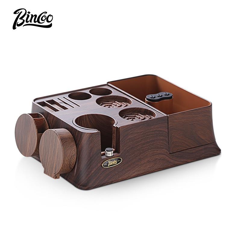 BINCOO Multi-functional Coffee Press Base Espresso Cloth Duster Storage ...