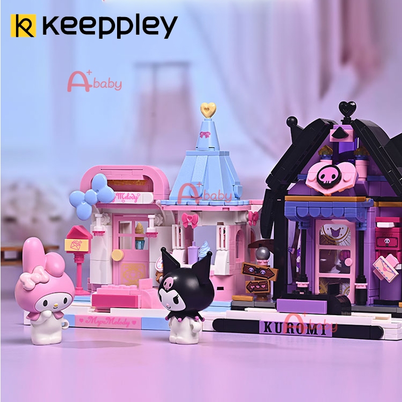 [A+baby] Keeppley Sanrio Building Blocks Street View NO BOX（Kuromi/My ...