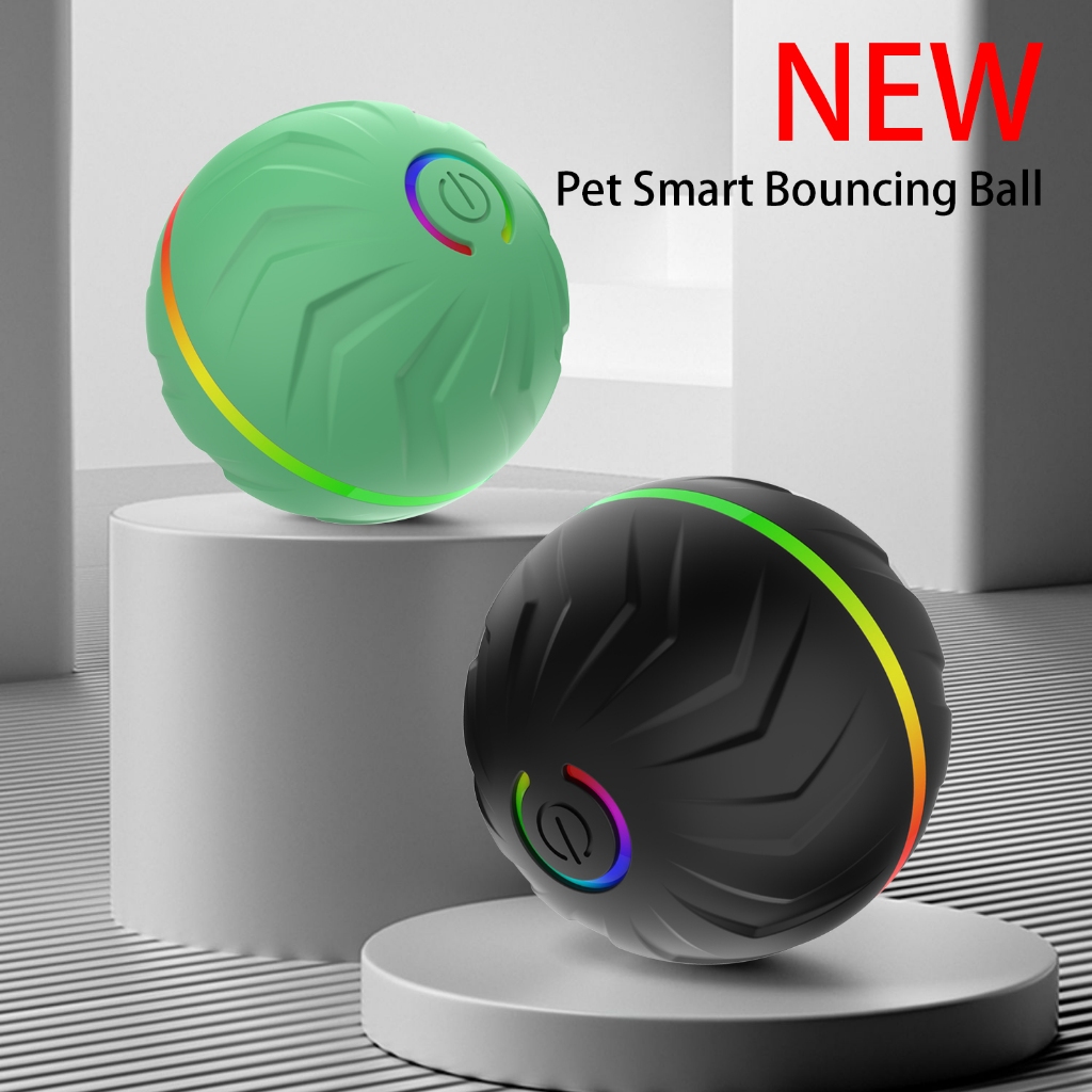 Pet Toy Smart Rolling Ball Pet thickened molar ball Dogs Cats Automatic ...